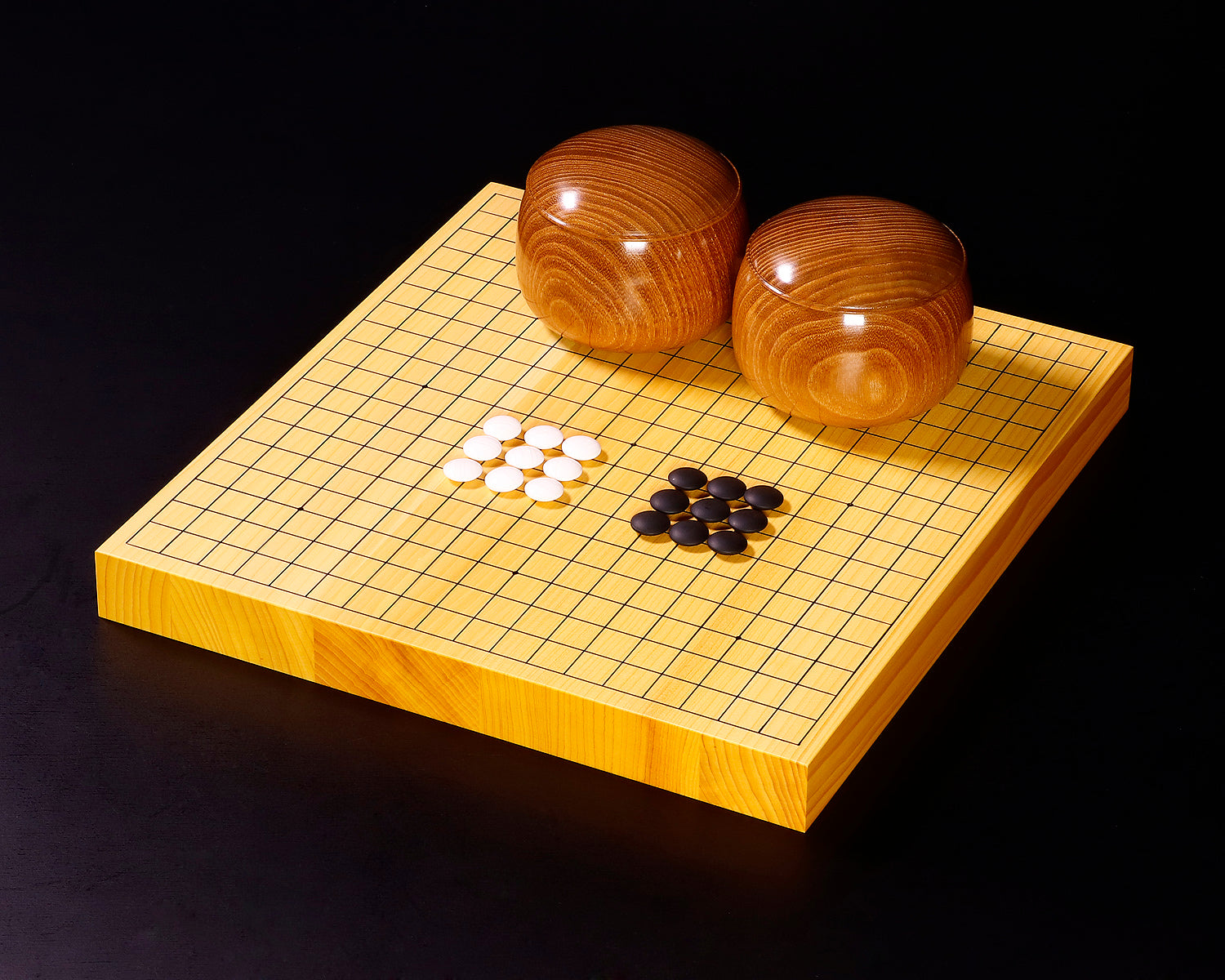 409-D15S-03 3-piece Go set for 15mm Diameter Go stone – kurokigoishiten