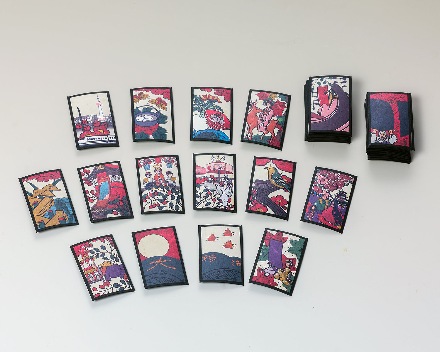 "Kyoto Hanafuda 京都花札" Traditional Japanese Playing Cards – kurokigoishiten