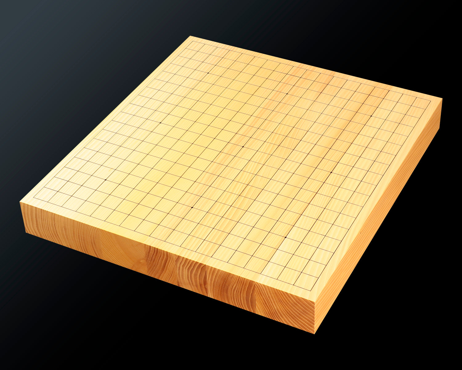 Hyuga-kaya Table Go Board Masame 1.8-Sun (about 55mm thick) 6-piece co ...