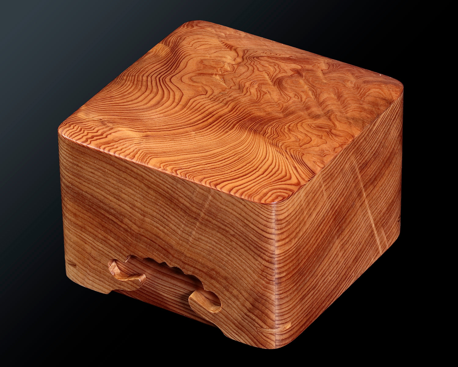 Yaku-sugi [cedar wood] made Shogi pieces Box KMB-YSGS-111-04 – kurokigoishiten